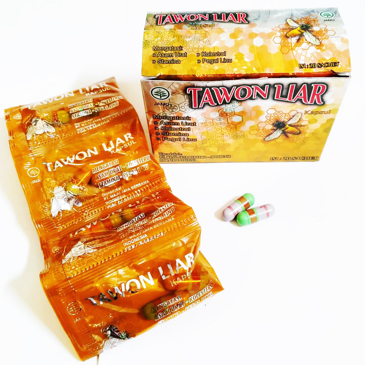 new pack Tawon Liar Bee For The Treatment Of Joins and gout New Packag ...